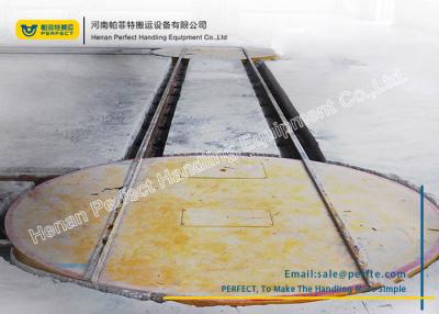 Cina Poli piattaforma girevole direzionale di maneggio del materiale del movimento con due rotaie inter- in vendita