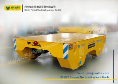 China Materiais de aço morrem carro de transferência industrial do carro de transferência/trilho transversal do amarelo à venda