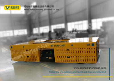 Cina macchina non cingolata del carretto di trasferimento del piatto automatizzata 15T dell'onere gravoso in vendita