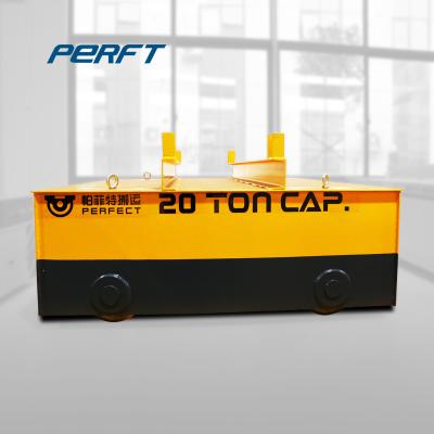 China Customized Battery Power 20t Rail Transfer Cart For Handling Train Bogies for sale