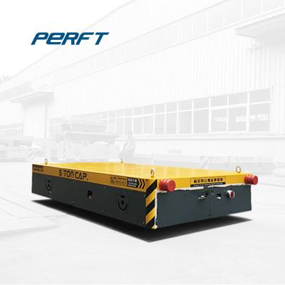 China 30 T Electric Motorized Transport Bogie On Cement Floor for sale
