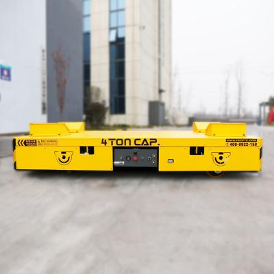 Cina Onere gravoso non cingolato elettrico 50t del metallo fuso del carretto orientabile di trasferimento su cemento in vendita