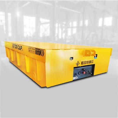 China cor amarela automática elétrica do veículo de transporte da carga do trilho da carga 30T pesada à venda