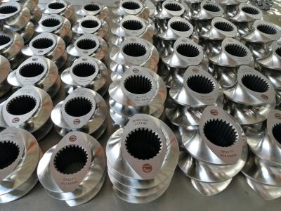China Standard SUS440C Double Screw Extruder Components Screw Elements for sale