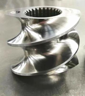 China Standard SUS440C Double Screw Extruder Components Screw Elements for sale