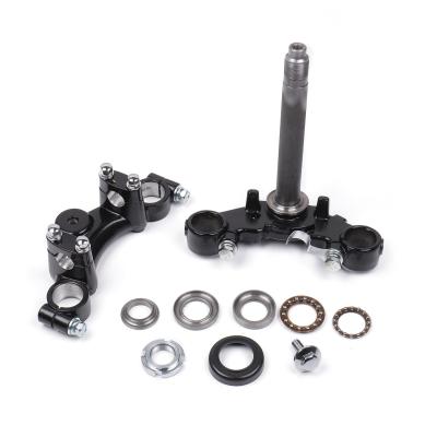 GN Motorcycle Steering Stem Fork Tee With Steel Fork Upper And Bottom Connect Board