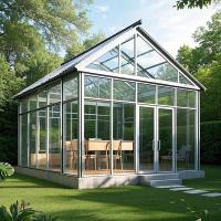 China 10x12 Feet Sun Room UV Protection Aluminum Frame SunRoom Double Pane Insulation supplier China 10x12 Feet Sun Room UV Protection Aluminum Frame SunRoom Double Pane Insulation supplier