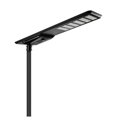 China 80W 100W High Power Lens LED Luminaire IP65 Solar Street Light All In one for sale