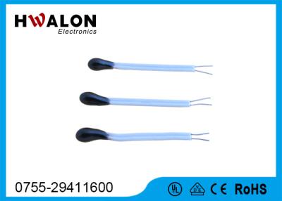 중국 MF52 서미스터 온도 감지기 에폭시 입히는 Blackhead 높은 정밀도 2.5-4mm 맨 위 크기 판매용