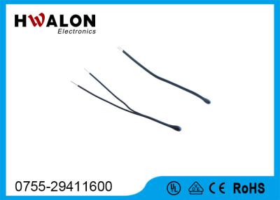 중국 MF52 서미스터 온도 감지기 에폭시 입히는 Blackhead 높은 정밀도 2.5-4mm 맨 위 크기 판매용