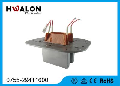 China Corriente baja de la avalancha del caso del PTC de aire del calentador del elemento 220V 800W de la forma de cerámica de aluminio del cuadrado en venta
