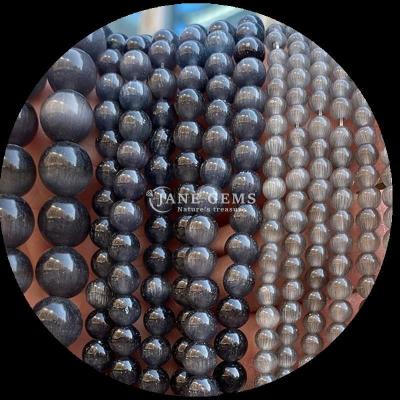중국 Red Blue Purple Colorful Bead Round Shape Cat Eye Loose Bead Strands for Healing Energy and Gift Giving 판매용