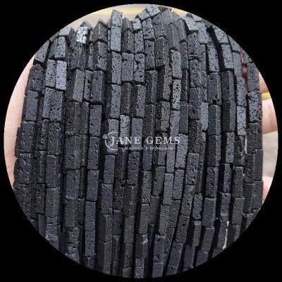 Cina Unakite naturale Malachite rettangolare di forma quadrata Stringi di perline di gemma per gioielli fai da te e energia curativa in vendita