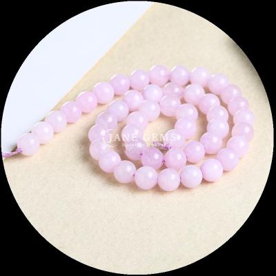 Cina Perle di forma rotonda lucidate perle in vari colori vari calcedoni fili di perle sciolte per gioielleria forniture in vendita