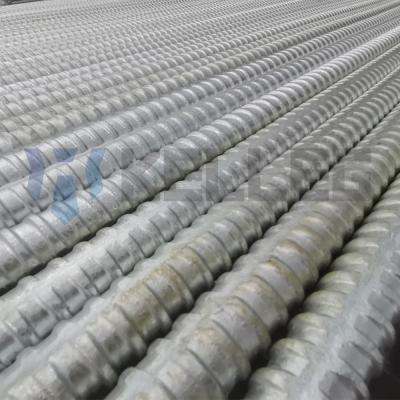 China Non-anticorrosive Soil Nail Thread Bar System Rock Bolt Class II Anti-corrosion Refined Rolled Thread Bar System for sale