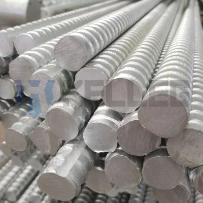 China Non-anticorrosive Soil Nail Thread Bar System Rock Bolt Class II Anti-corrosion Refined Rolled Thread Bar System for sale