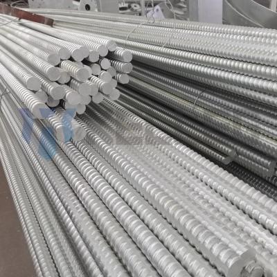 China Soil Nail Micropile Rock Bolt Ground Anchor Non-anticorrosive Anchor Thread Bar System for sale