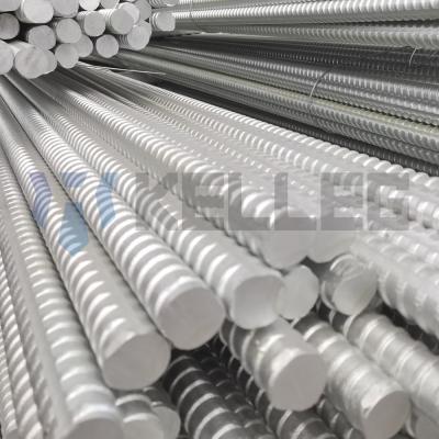 China Full Threaded Threaded Reinforcing Bar Rock Bolt Thread Steel Rebar Soil Nail for Mine Roadway Support for sale