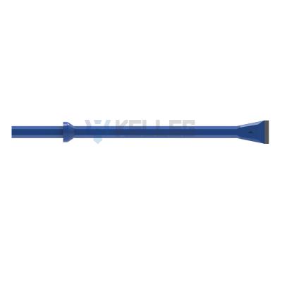 Light Weight Rock Drilling Tools Integral Drill Rod Shank H22 108mm Chisel bit