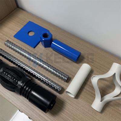 China Threaded Reinforcing Bar Ground Anchor Thread Rod System with 1-12m Length Thread Bar for sale