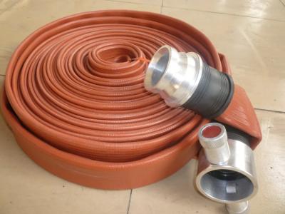 China fogo de borracha de 30m - extinguindo mangueira da boca de incêndio de fogo da cor da mangueira a vária com acoplamento à venda