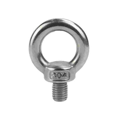 China DYE28-23 Lifting Eye Nuts Screw Ring Eye Bolt Ring Hooking Nut Screws 304 Stainless Steel for sale