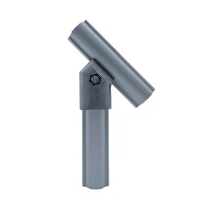 China DYJ43-A09 Multi Joint Outer Type 43mm Lean Tube Fittings 45 Degree Aluminum Lean Pipe Corner Joint for sale