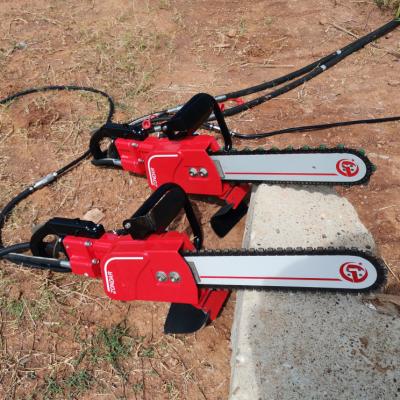 China amaril15inch Hydraulische Concrete Kettingzaag met de snel afkoppelbare koppeling van HTMA Te koop