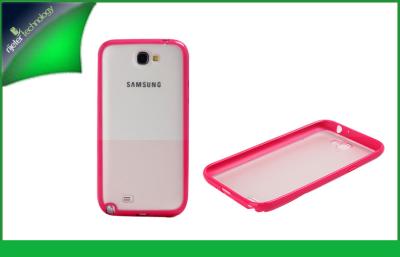 中国 Samsung の 1 つのギャラクシーのためのコンボの携帯電話の箱の TPU/PC 2 は 2 N7100 に注意します 販売のため