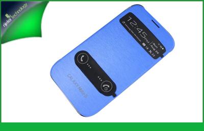 中国 Samsung の注文の青い携帯電話はギャラクシー ノート 2 の蓄電池カバーのデジタル印刷を包装します 販売のため