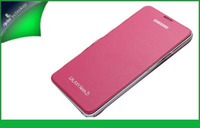 中国 シルク スクリーン印刷のロゴのギャラクシー ノート 3 のための PU の革 Samsung の携帯電話の箱 販売のため