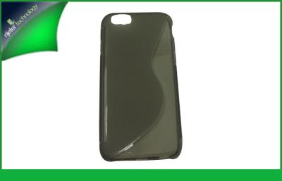 Cina Casi protettivi del telefono cellulare molle grigio di TPU per Iphone 6 con la funzione a prova di graffio in vendita