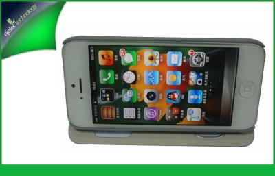 Cina Casi protettivi del telefono cellulare per cassa del cuoio Iphone5/5S di Apple con la doppia finestra in vendita