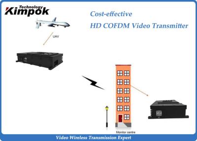 China Transmissor video sem fio completo de HD Cofdm Digital, transmissor do Uav da longa distância com 3 watts à venda