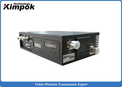China 10W rf-Multi de functie Videoverbinding van de Lange afstandcofdm Draadloze Zender met Gegevensradio Te koop