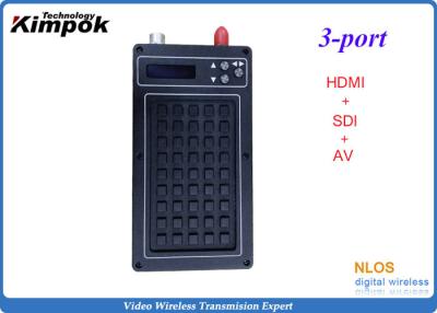 China De draagbare Draadloze Zender van COFDM, ultra lage Latentie Digitale Draadloze Audiozenders Te koop