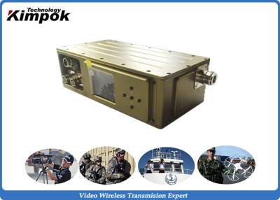 China Gebouwd in Draadloze Video de Zenderontvanger H.264 van de Batterijcofdm Videoafzender BNC BR AV Te koop