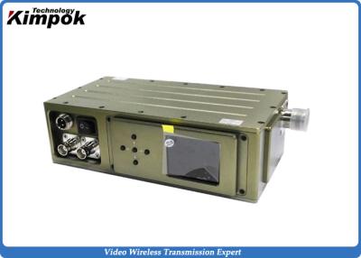 China 5W digitale COFDM-Zenderh.264 Draadloze Videoverbinding omhoog met 100km LOS Te koop