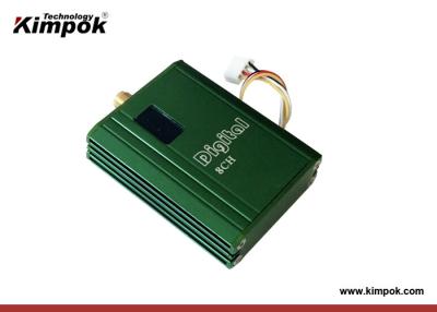 Cina mittente senza fili di avoirdupois della lunga autonomia del trasmettitore 1200Mhz 6km LOS del fuco di CC 12V video in vendita