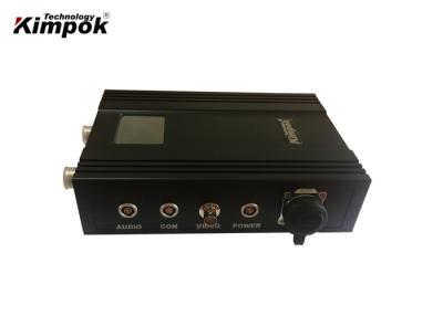 Chine Expéditeur visuel de fond de COFDM émetteur visuel sans fil H.264 de véhicule de Mobole de 5 watts à vendre