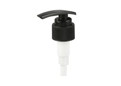 Κίνα Μαύρη πλαστική ραβδωτή επιφάνεια 24mm 28mm αντλιών διανομέων λοσιόν PP προς πώληση