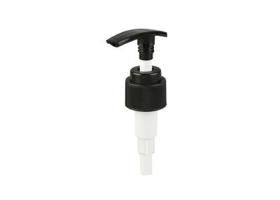 Κίνα Μαύρη πλαστική ραβδωτή επιφάνεια 24mm 28mm αντλιών διανομέων λοσιόν PP προς πώληση