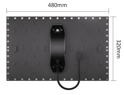 China P1.8 Ultra Thin Flexible Led Screen 480*320*5.8mm Plug And Play Curved Flexible Led Display Module for sale