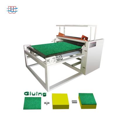 China 700 kg groene schoonmaakblokken Keuken spons lamineermachine voor hoge laadcapaciteit Te koop