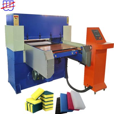 Cina 1200 mm L*W PE Packing Foam Automatic Hydraulic Die Cutting Machine con 200 velocità di rotazione senza carico in vendita