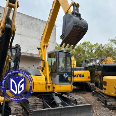 중국 사용 된 PC78US 코마쓰 7.8톤 소형 발굴기, 우수한 성능이 이제 사용 가능 판매용