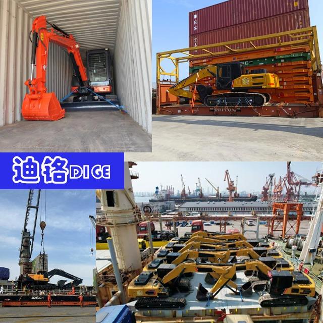 Machinery ready for shipping