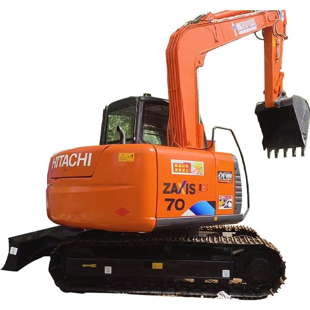 Hitachi ZX70 Excavator front view