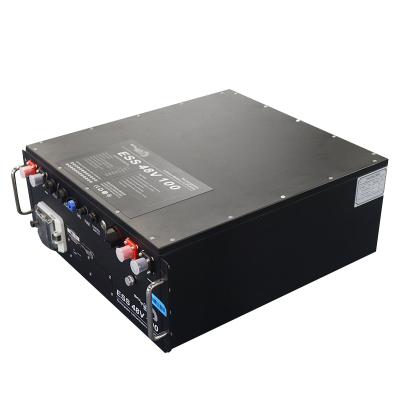 Cina Batterie di accumulo di energia solare con scarica standard 1C 48V100Ah con protezione Bms e comunicazione RS232/485, guscio PP in vendita