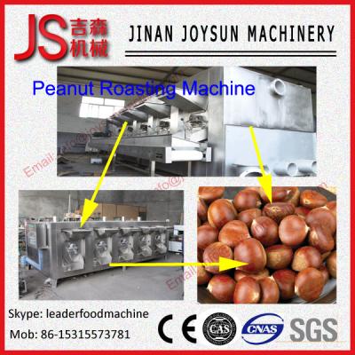 China Asador de acero del cacahuete de la máquina de la comida de Stianless Snakc de gas o de fuel en venta